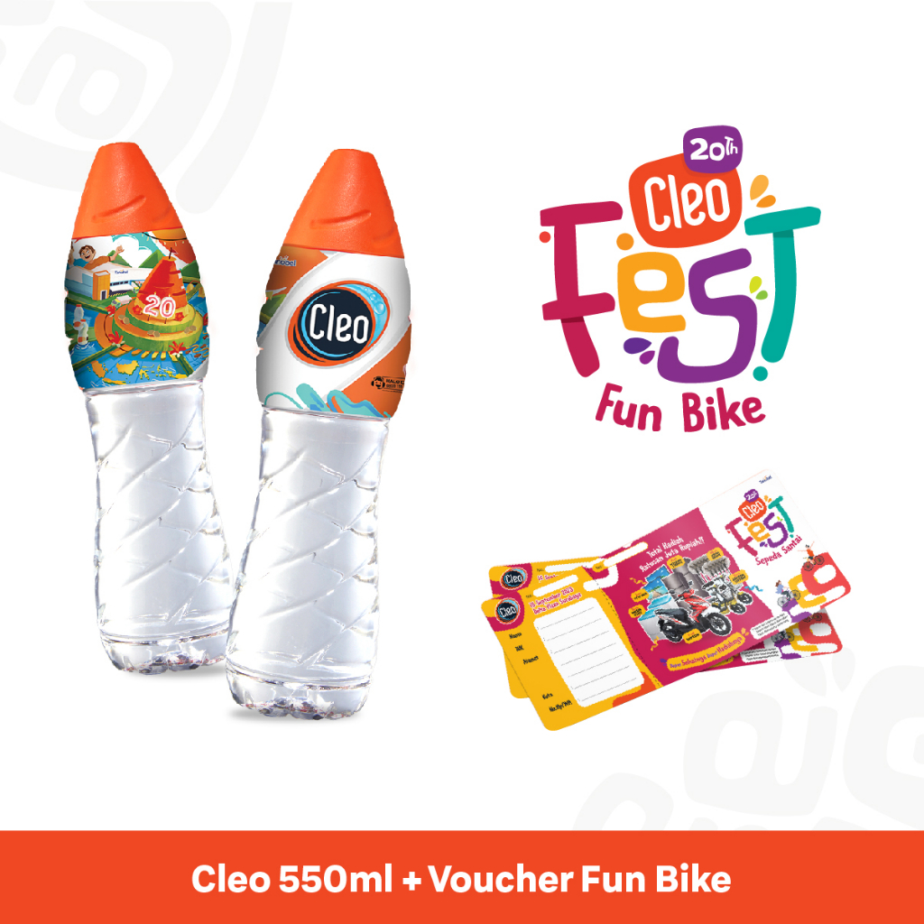 Jual AIR MURNI CLEO paket FUNBIKE | Shopee Indonesia