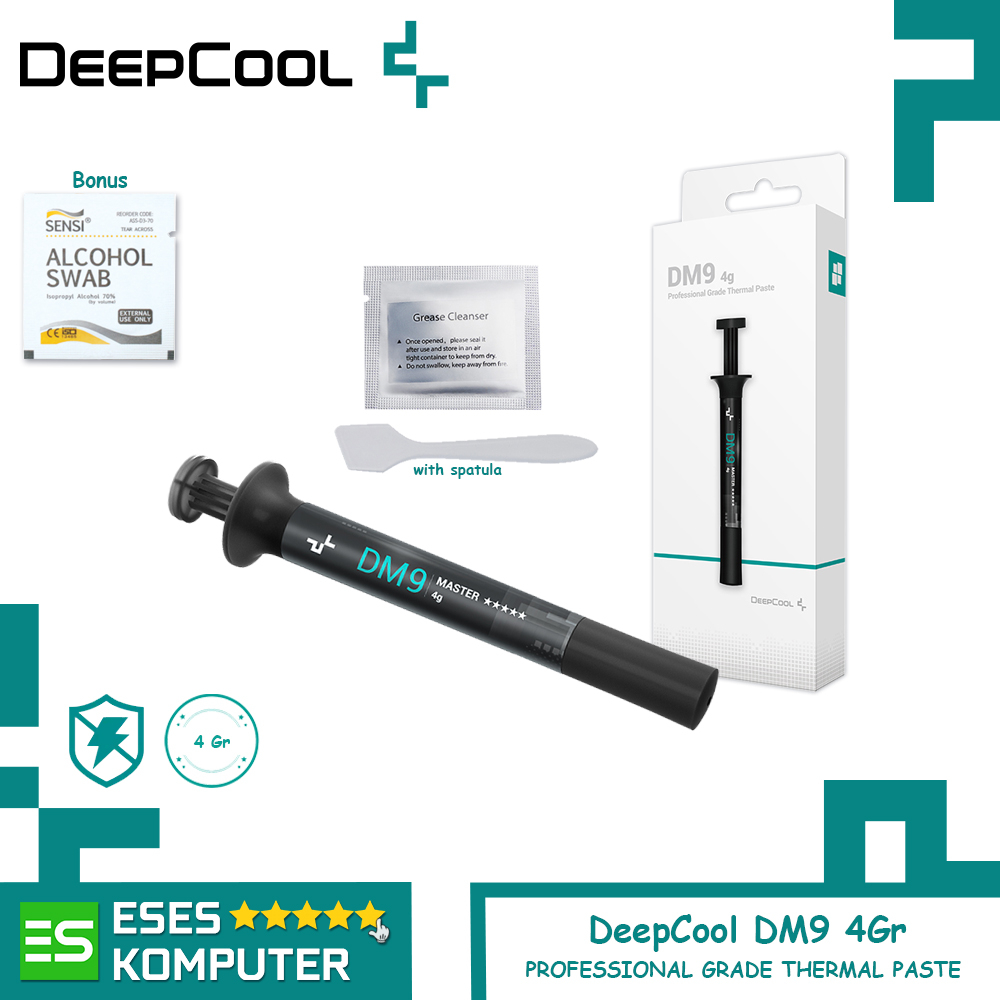 Jual Thermal Paste DeepCool DM9 (4 Gram) | DM-9 Professional Grade ...