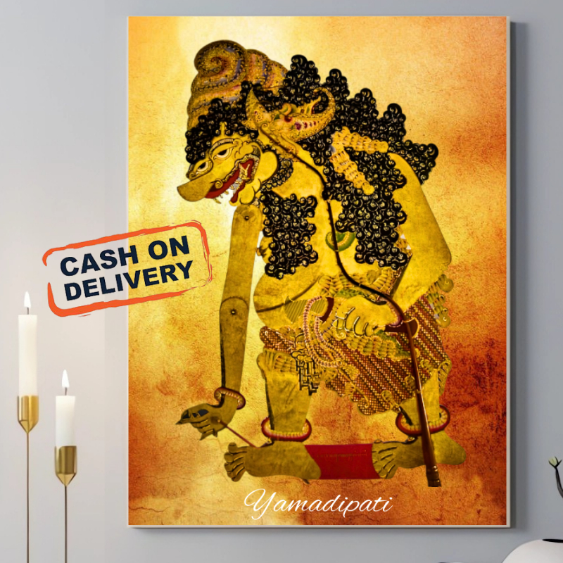Jual Poster Wayang Kulit Yamadipati Untuk Hiasan Dinding Atau wall ...