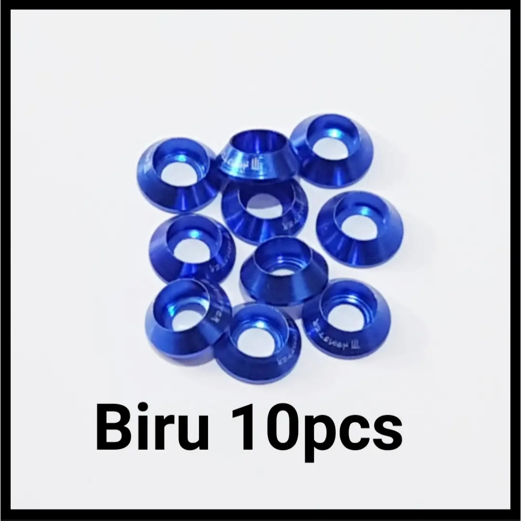 Jual Monel Ring Variasi Motor / Ring Monel Baut L5 M6x10 Drat 10 ...
