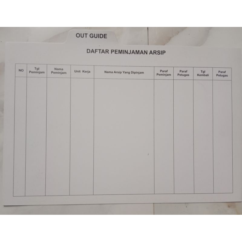 Jual HANGING FILE FOLDER GUIDE HANG MAP GANTUNG MAP ARSIP SEKAT ARSIP | Shopee Indonesia
