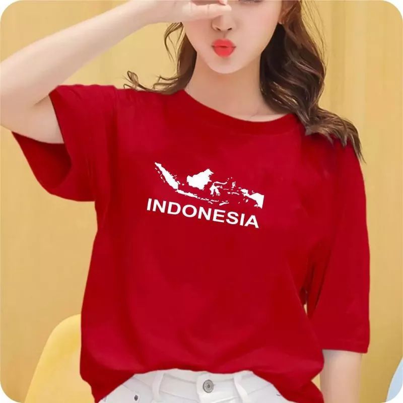 Jual KAOS KEMERDEKAAN INDONESIA/Kaos merdeka/kaos peta indonesia/kaos ...