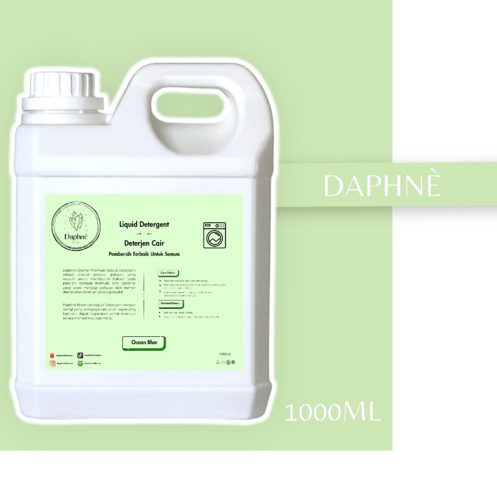 Jual DAPHNE Deterjen Cair Konsentrat Premium - 1L | Shopee Indonesia