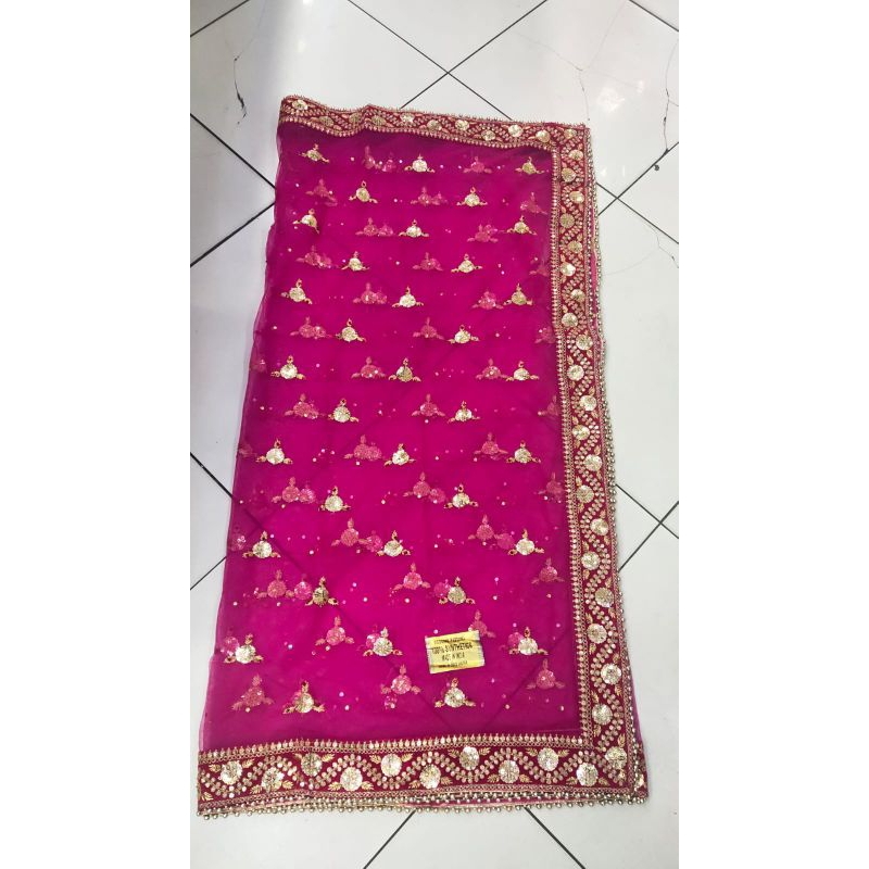 Jual Dupatta Dupata Selendang Syal Sarong Adat Bollywood bugis Makassar ...
