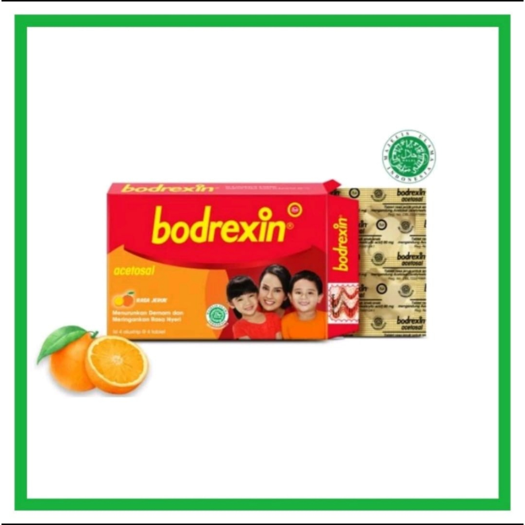 Jual Bodrexin 1 Box 4 Alustrip @ 4 Tablet | Shopee Indonesia
