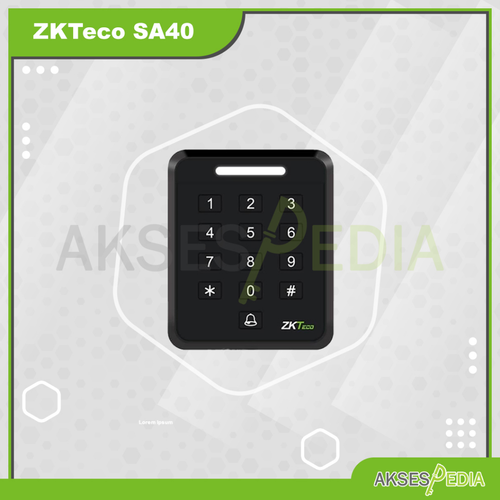 Jual Mesin Akses Door ZKTeco SA40 Standalone | Shopee Indonesia