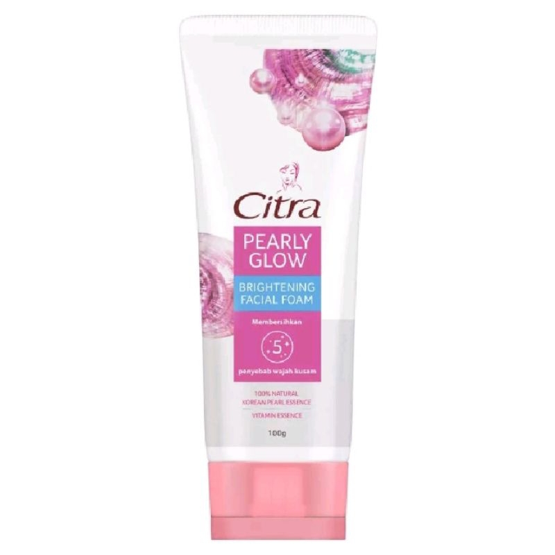 Jual Citra pearly glow//Citra facial foam face wash 100gr. | Shopee ...