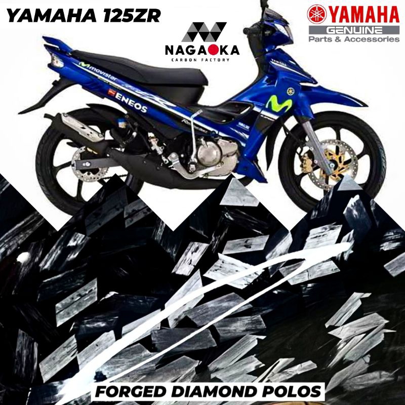 Jual MOTIF FORGED DIAMOND POLOS PREMIUM YAMAHA 125 Z 125ZR Z BODY KASAR ...