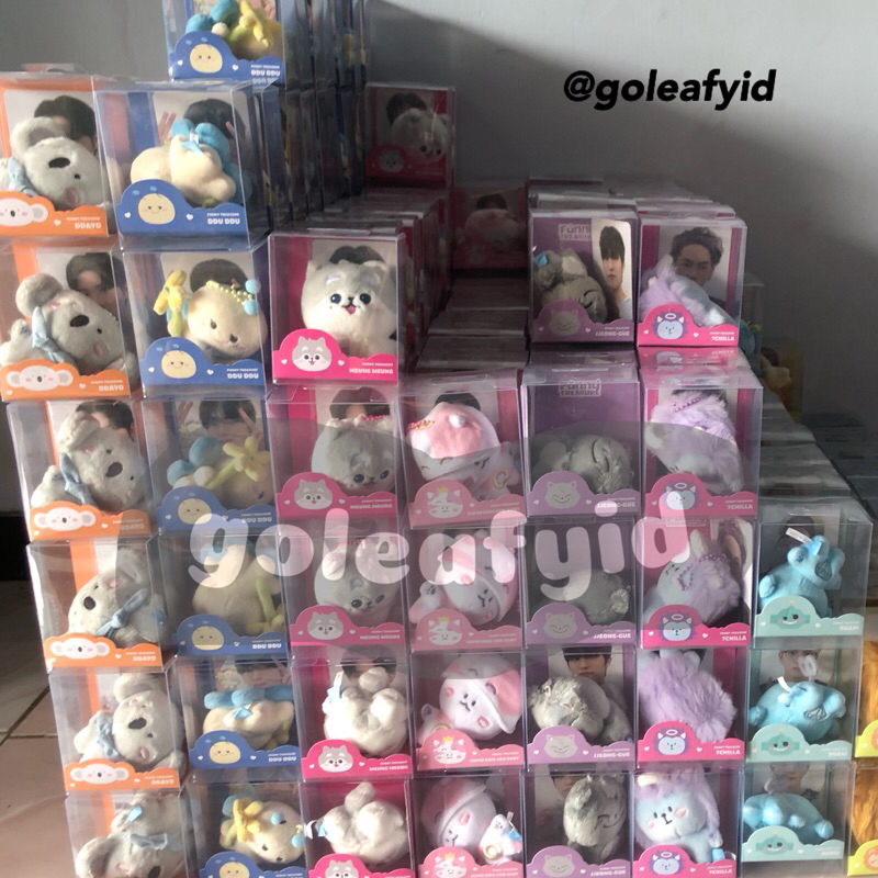 Jual ready siap kirim! official Keyring Plush Funny Treasure Jumpsuit ...