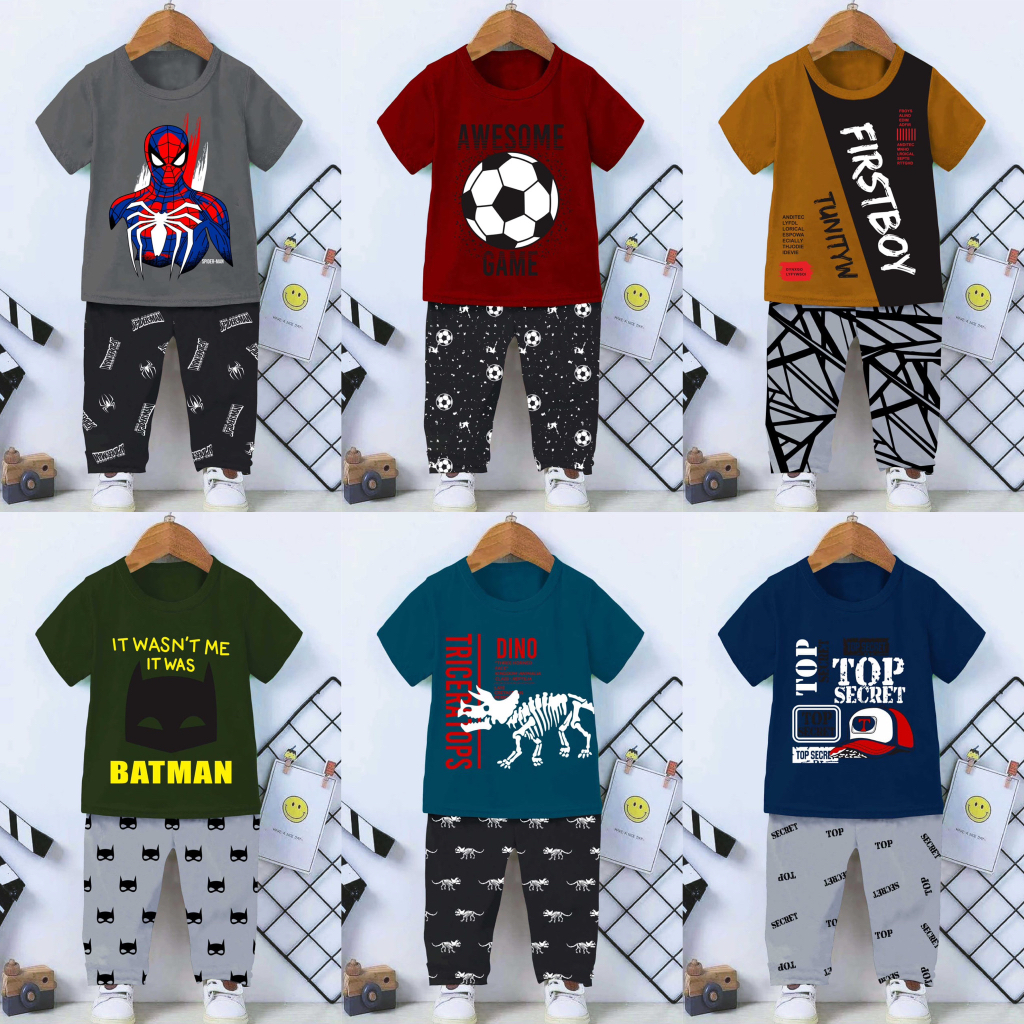 Jual VALMELO SETELAN BAJU ANAK COWOK / SETELAN ANAK LAKI LAKI TERLARIS ...