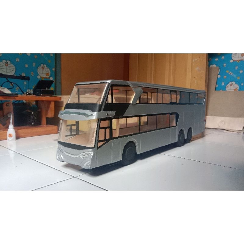 Jual MENTAHAN MINIATUR BUS JETBUS 5 SKALA 1:20 | Shopee Indonesia