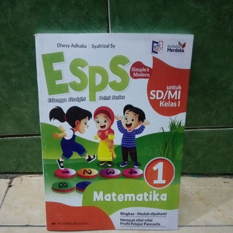 Jual esps matematika untuk SD MI kelas 1 | Shopee Indonesia