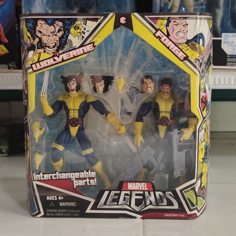 Jual Marvel Legends Wolverine Forge 2 Pack | Shopee Indonesia