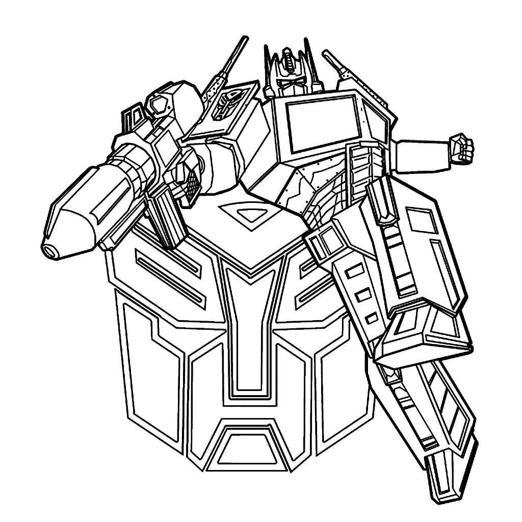 Jual Gambar Sketsa Mewarnai / Transformers / Part 1 / Gambar Sketsa ...