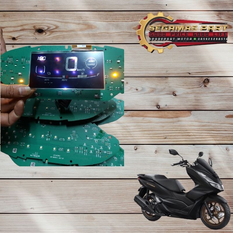 Jual Mesin PCB set LCD speedometer spidometer PCX 160 New ABS dan CBS ...