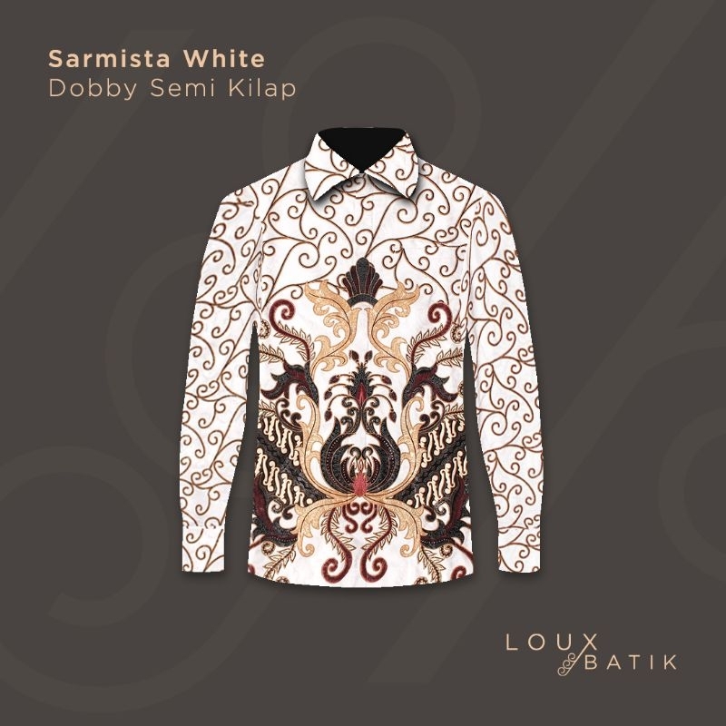 Jual Batik "Sarmista White" (UP: Kak Willy) | Shopee Indonesia