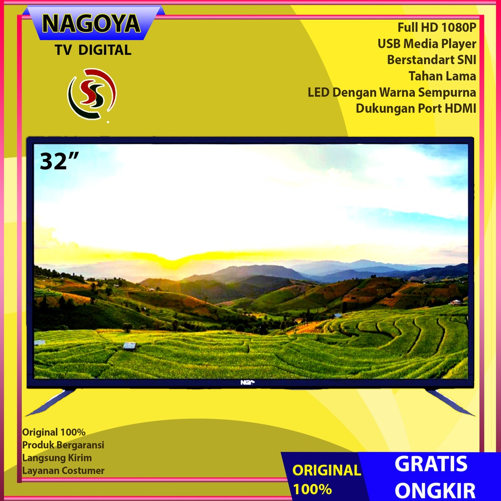 Jual TV DIGITAL 32 INCH TV LED DIGITAL NAGOYA | TV DIGITAL 32 INCH TV ...