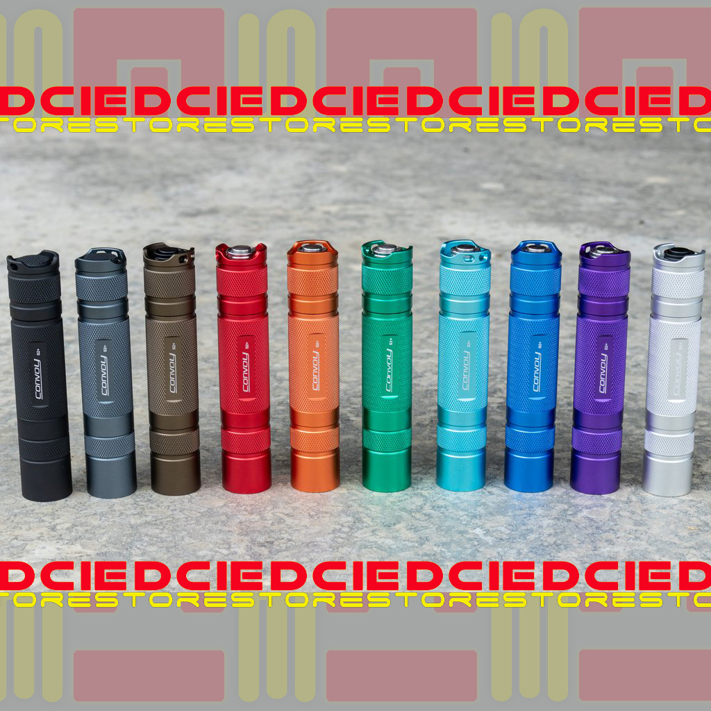 Jual Senter Convoy S2+ SST40, 5A Driver 1800 Lumens with New Packaging ...