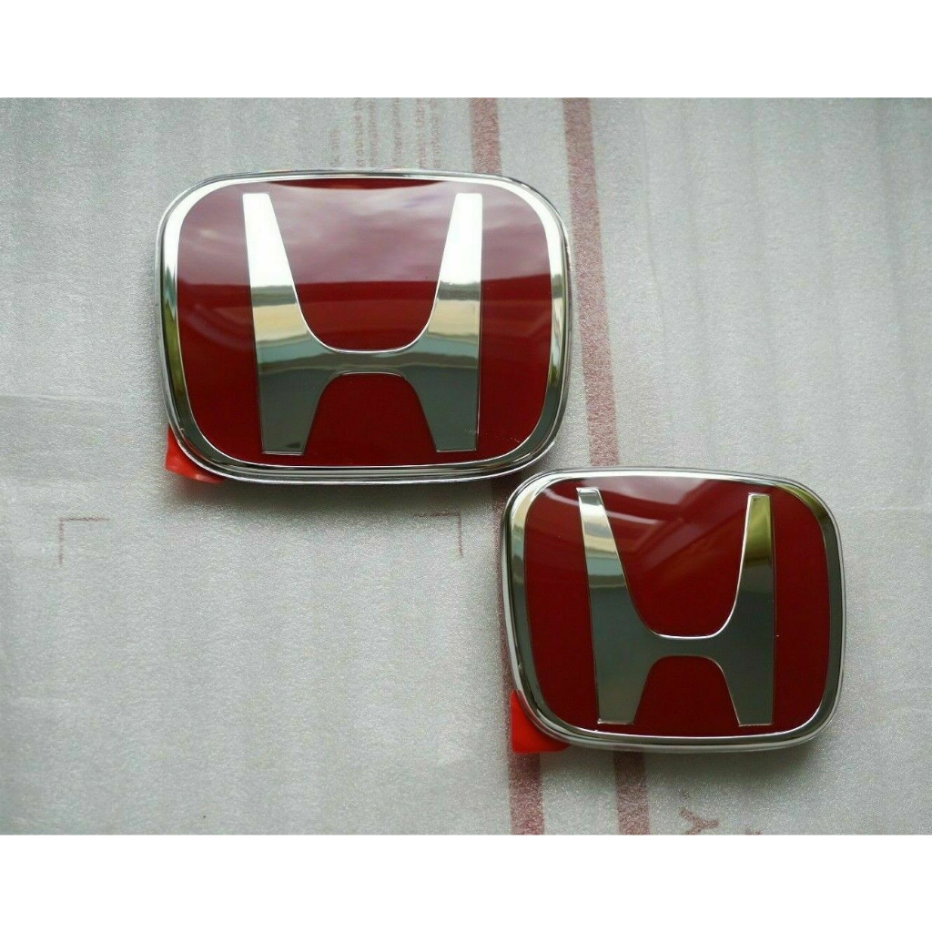 Jual Logo Emblem H Merah Depan Belakang Grill Honda | Shopee Indonesia