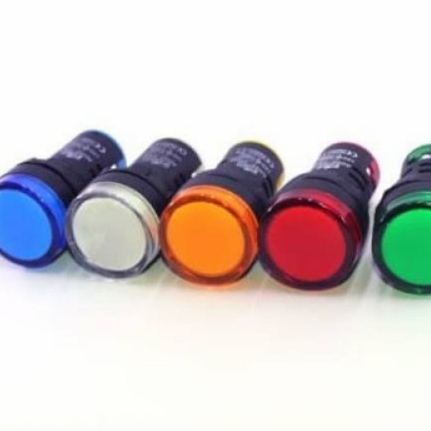 Jual Pilot Lamp "LED" 22MM, Brand FORT AD22-22DS ( 380VAC, 220VAC ...