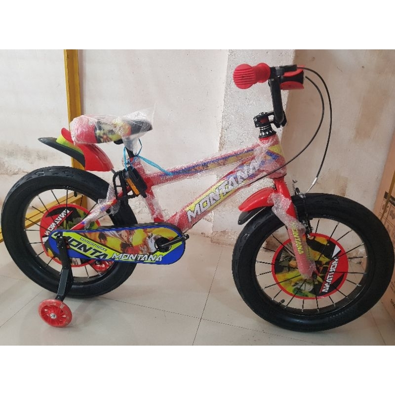 Jual Sepeda Anak Sepeda BMX 18 inch MONTANA ( BAN JUMBO 3.0 ) ( FULL ...