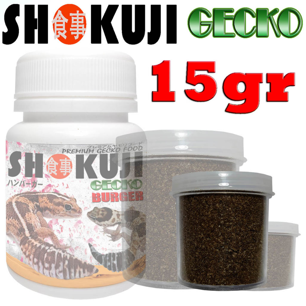 Jual SHOKUJI INSTAN FOOD LEOPARD GECKO TOKEK MAKANAN PENGGANTI SERANGGA ...