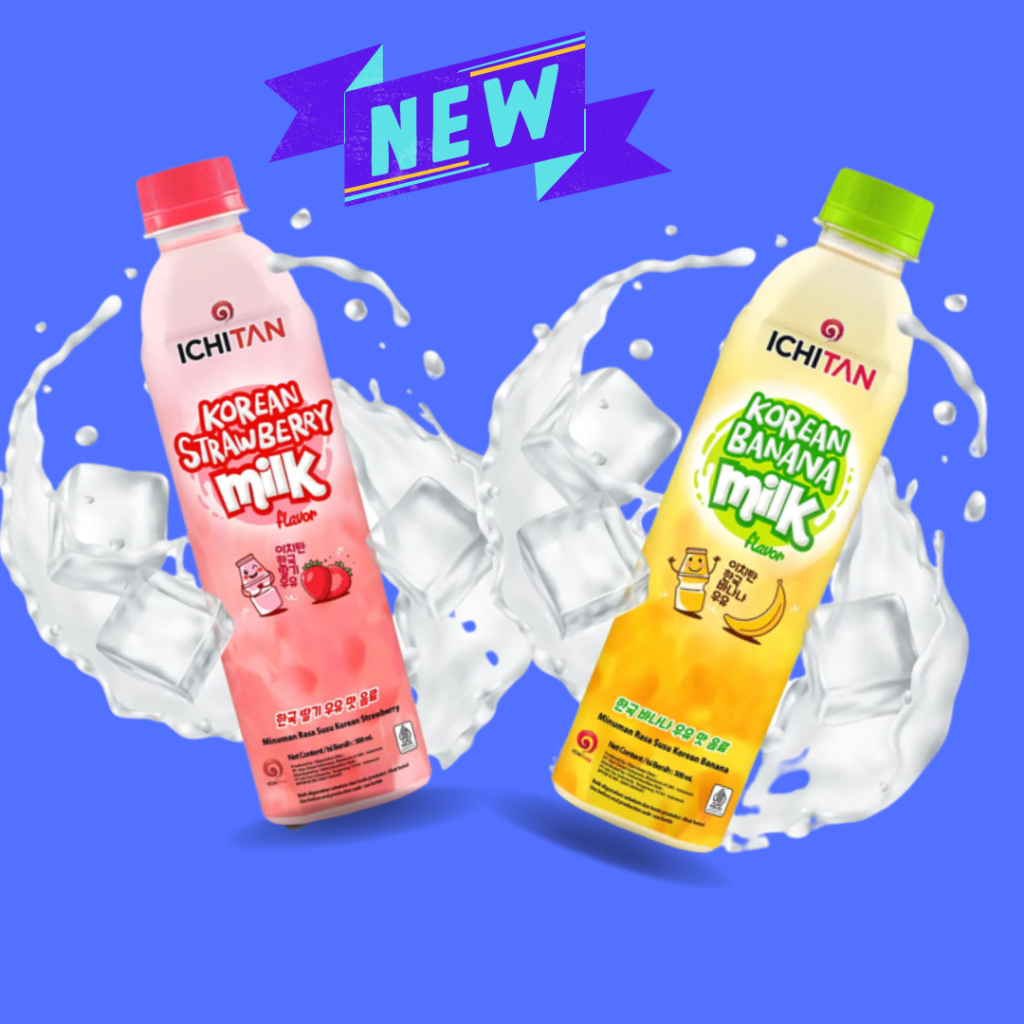 Jual ICHITAN KOREAN MILK 300 ML | BANANA MILK | STRAWBERRY MILK | Shopee Indonesia