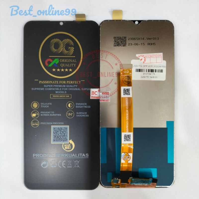 Jual LCD+TOUCHSCREEN REALME C11/C12/C15/A15/A15S/A16E/A16K | Shopee ...