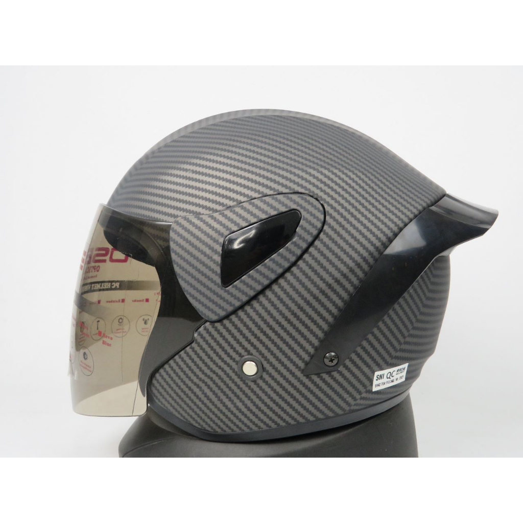 Jual Spoiler helm 3D Universal untuk custom segala jenis helm Kyoto/kyt ...