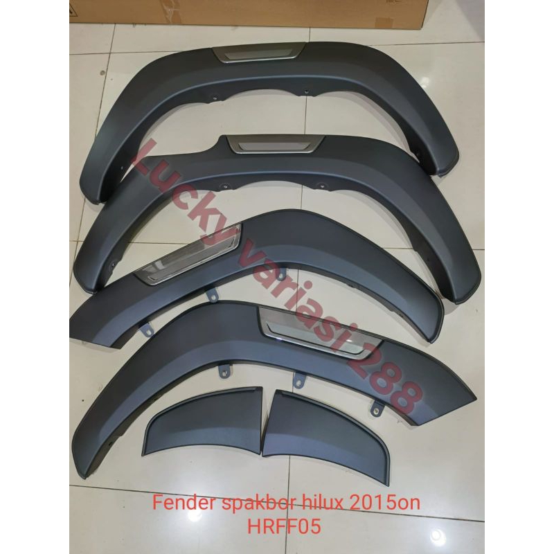 Jual FENDER TRIM HILUX/ OVER FENDER GR HILUX REVO ROCCO 2015 2016 2017 ...