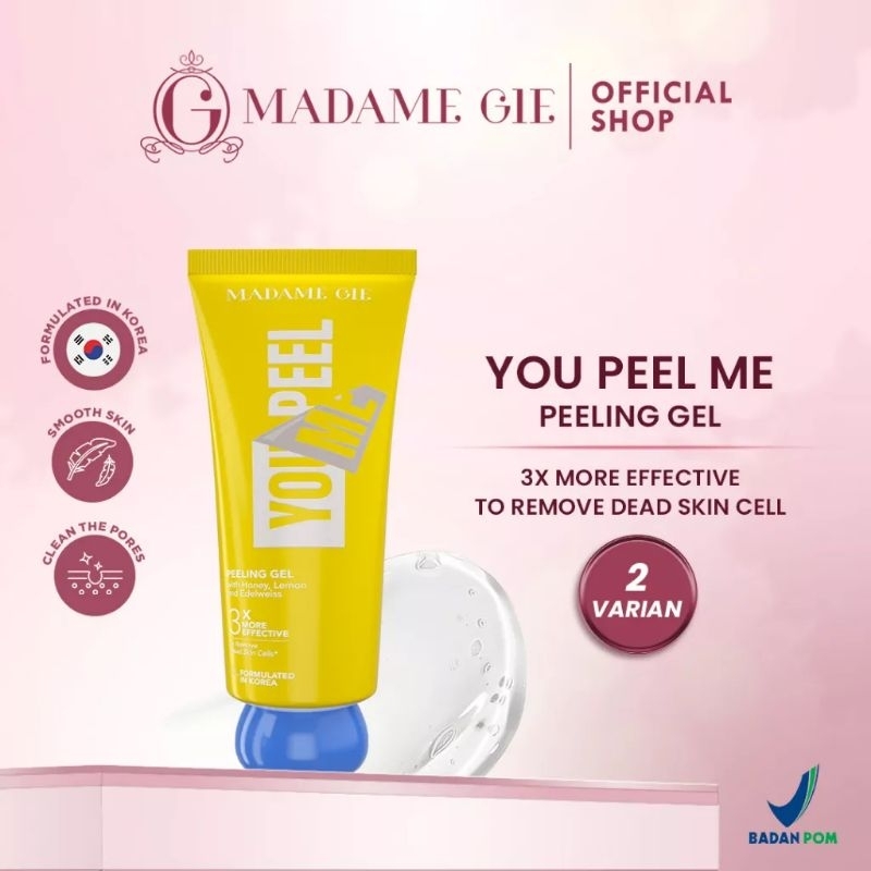 Jual Madame Gie Madame You Peel Me Peeling Gel - 3x More Effective ...