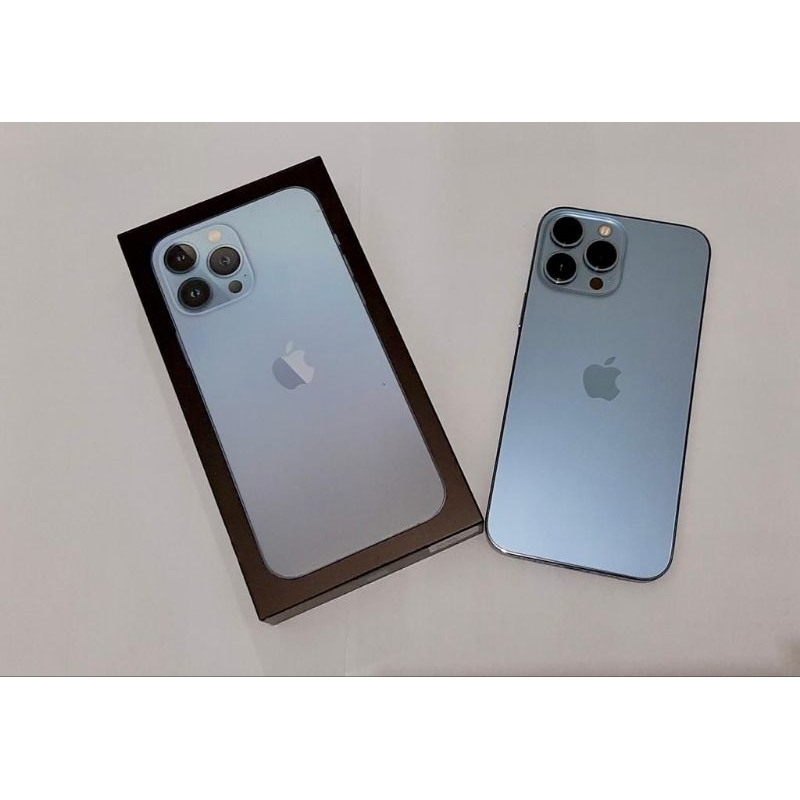 Jual iPhone 13 Pro Max 128GB Siera Blue like New Fullset Original ...
