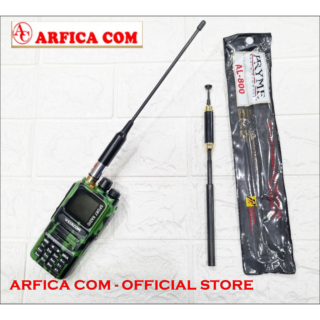 Jual ANTENA HT DUALBAND AL 800 HT WEIRCOM WR 88 SPORT RADIO WR 88 PLUS WEIERWEI UV 888 PLUS ...