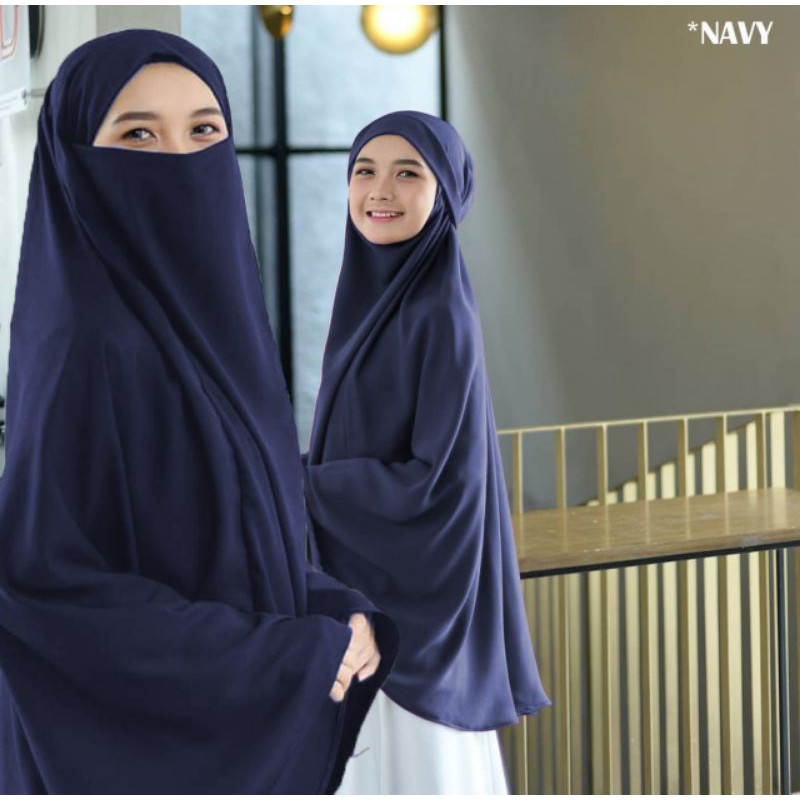 Jual Jilbab Hijab Kerudung Bergo French Khimar Cadar Madinah Instan ...