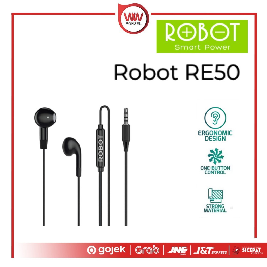Jual Robot RE50 Earphone In Ear | Shopee Indonesia