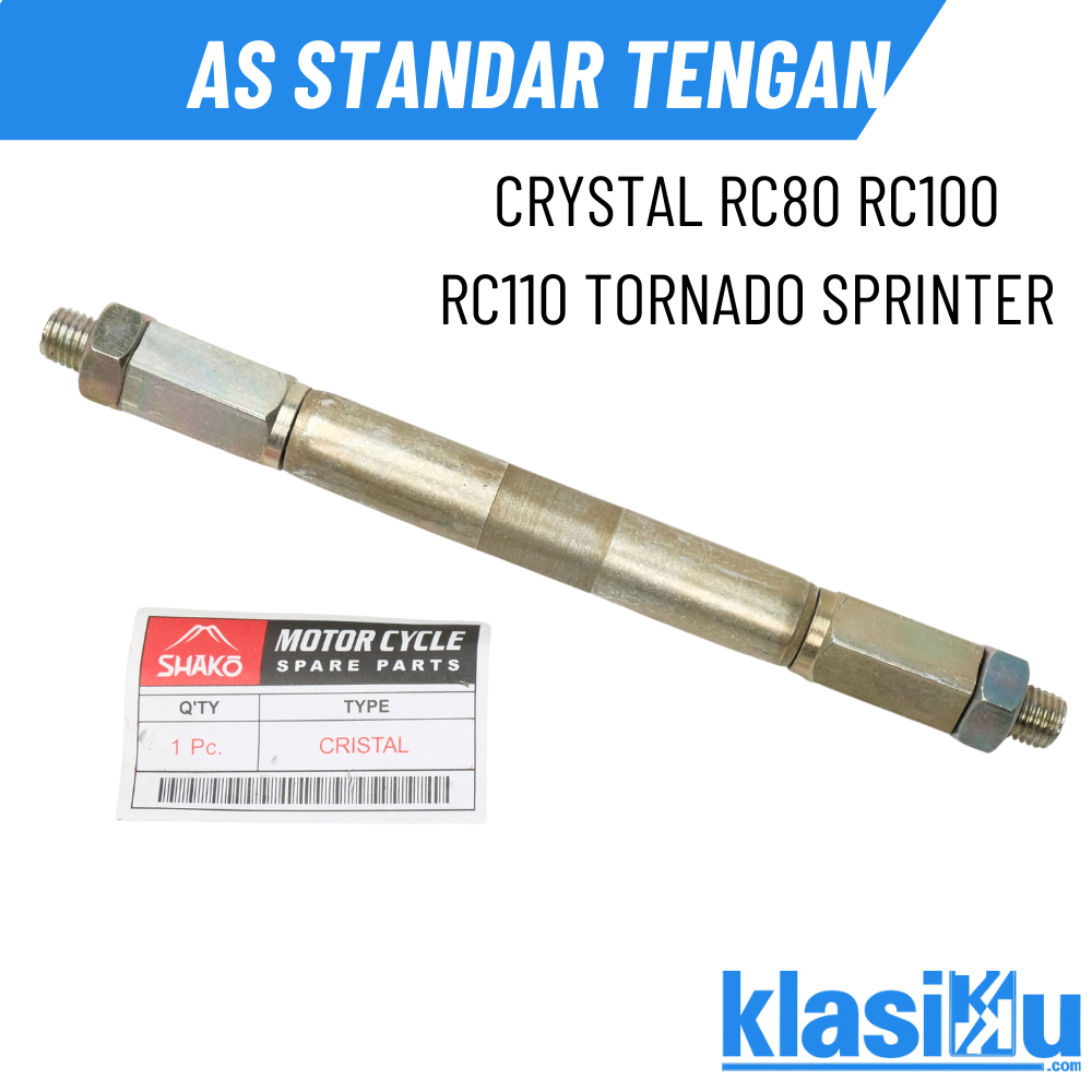 Jual As Standar Tengah Suzuki Bravo Crystal Rc80 Rc100 Rc110 Tornado Sprinter Shogun 110 Nos ...