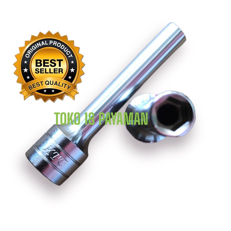 Jual Mata sock panjang KTC 8 mm 6PT 1/2 inch / KTC Japan original B4L ...