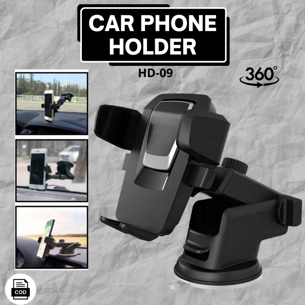 Jual Car Phone Holder Mobil Dudukan HP Mobil Universal 360 Degree ...