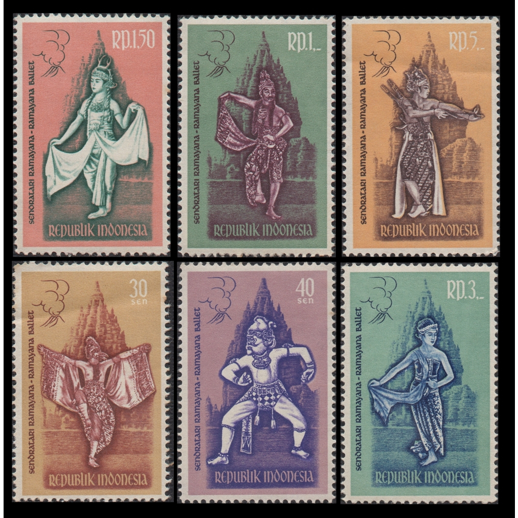 Jual Prangko Indonesia 1962 MIXED Series Complete Sets | Shopee Indonesia
