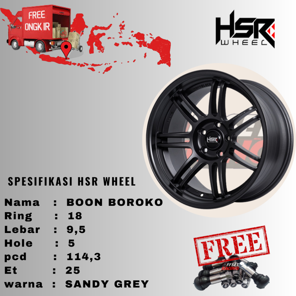 Jual Velg terbaru lebar 9,5 et 25 cakep untuk mobil HR-V CR-V INNOVA ...