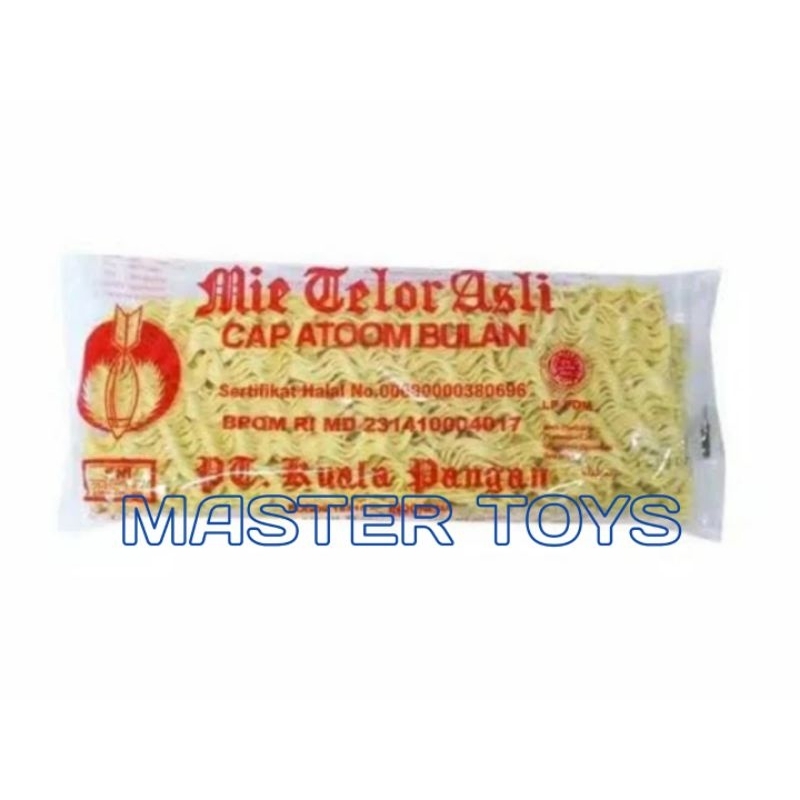 Jual Mie Telor Asli Cap Atom Bulan Mi Telur 200g Mie Telur Halal ...