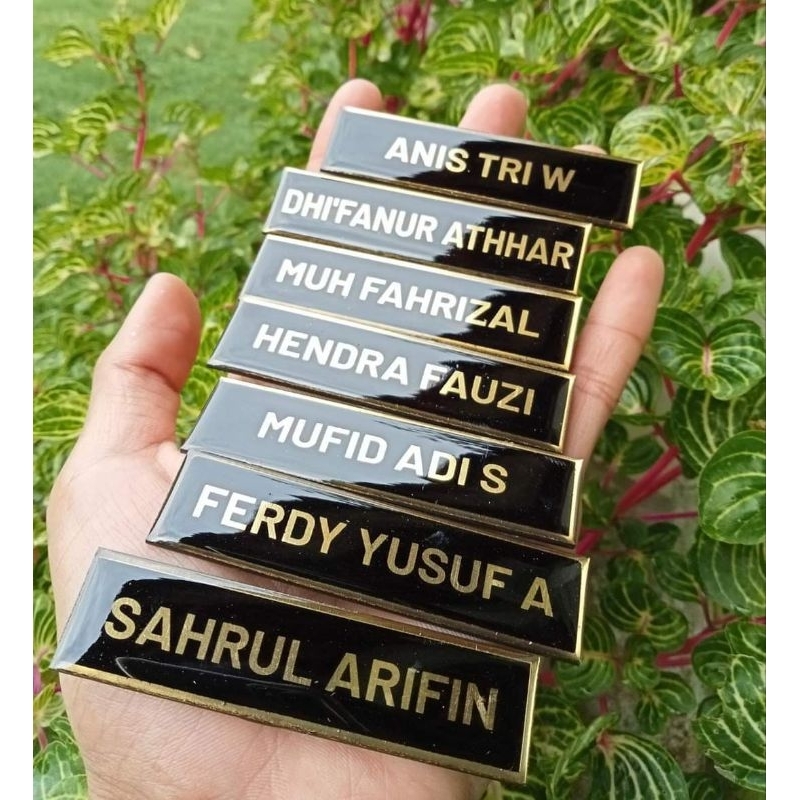Jual Cetak Nama Name Tag Pin Nama | Shopee Indonesia