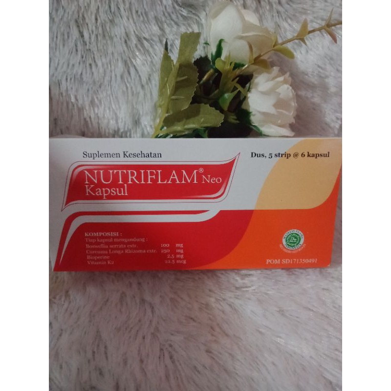 Jual NUTRIFLAM NEO KAPSUL 1 BOX ISI 5 STRIP (30 Kapsul) | Shopee Indonesia
