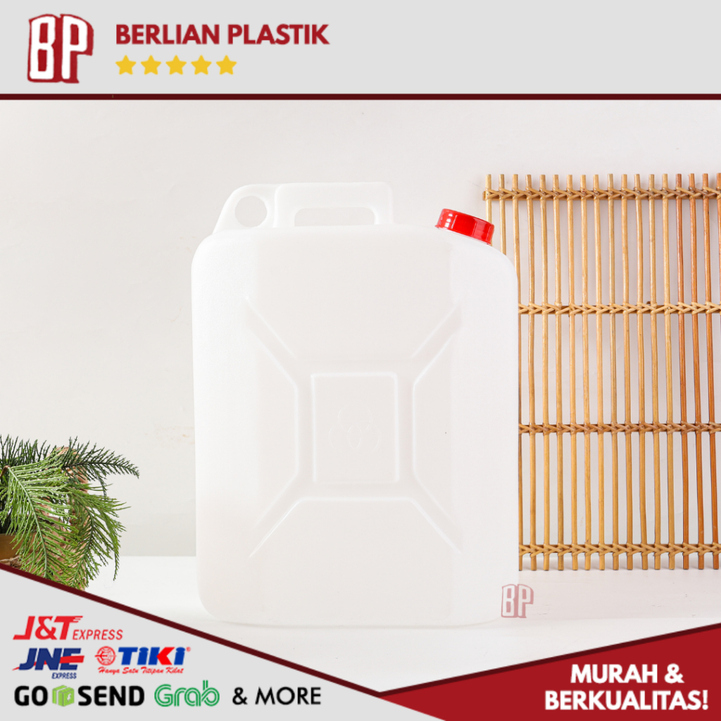 Jual Botol Jerigen 20L / Jerigen HDPE 20L / Jirigen 20L Baru + Segel ...
