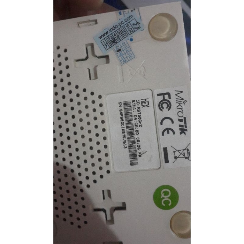 Jual Mikrotik rb750Gr2 second | Shopee Indonesia