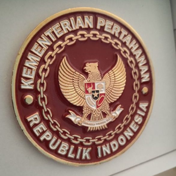 Jual emblem baret pns kemhan tebaru lis putih tni ad | Shopee Indonesia