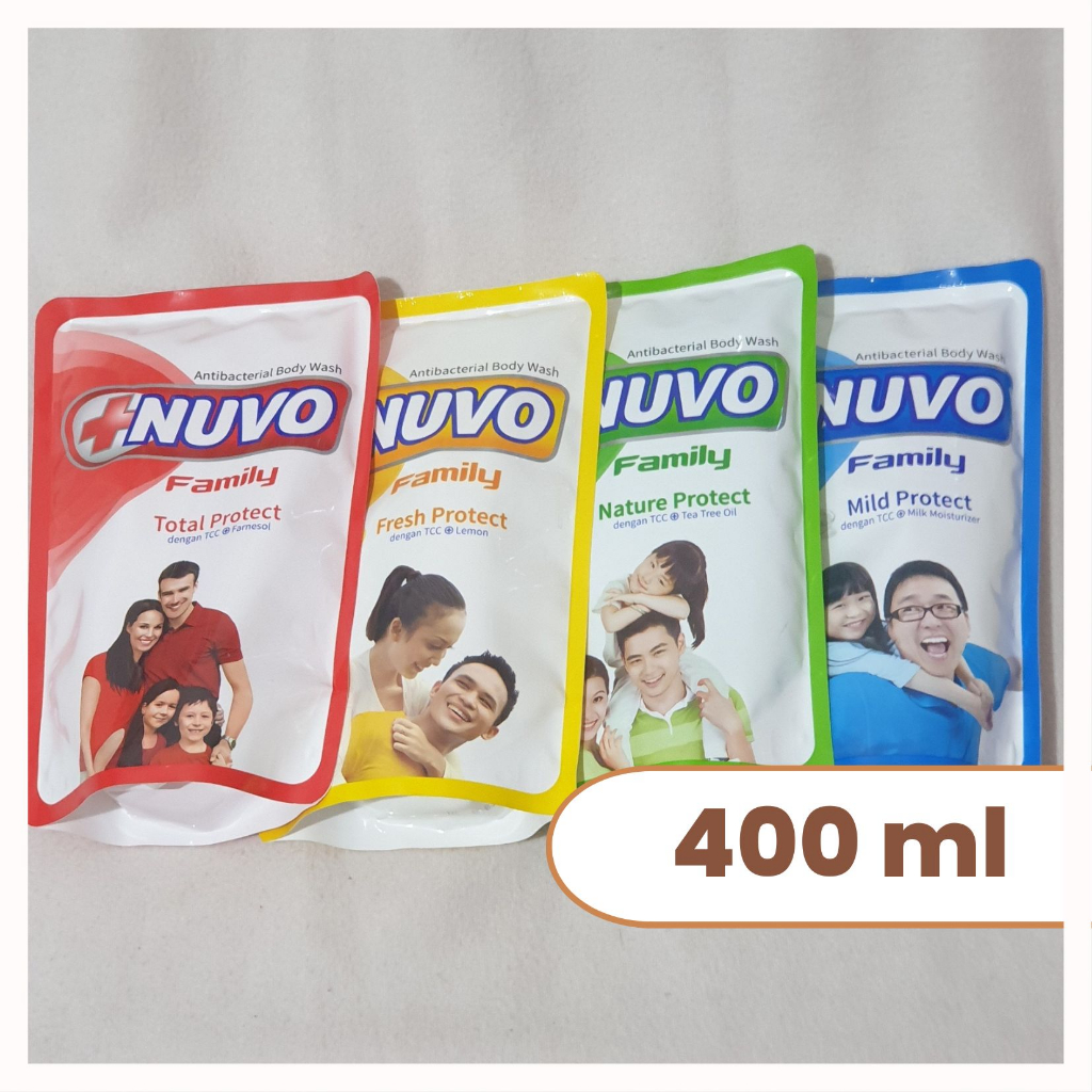 Jual Nuvo 400ml Sabun Mandi Cair Refill | Shopee Indonesia