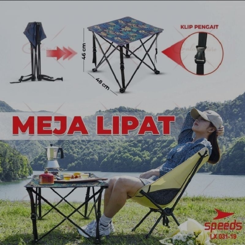 Jual meja outdoor meja lipat meja speed | Shopee Indonesia