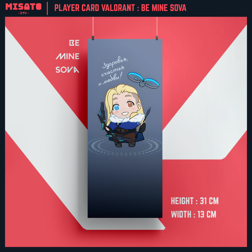 Jual Poster Player Card Valorant : Sova | Shopee Indonesia