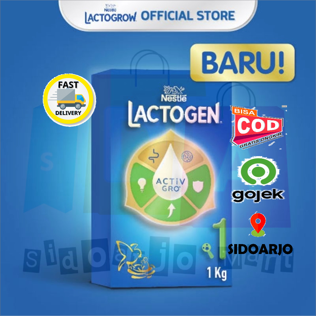Jual Nestle LACTOGEN 1 1000gr/1kg usia 0-6bulan Kemasan Baru | Shopee ...